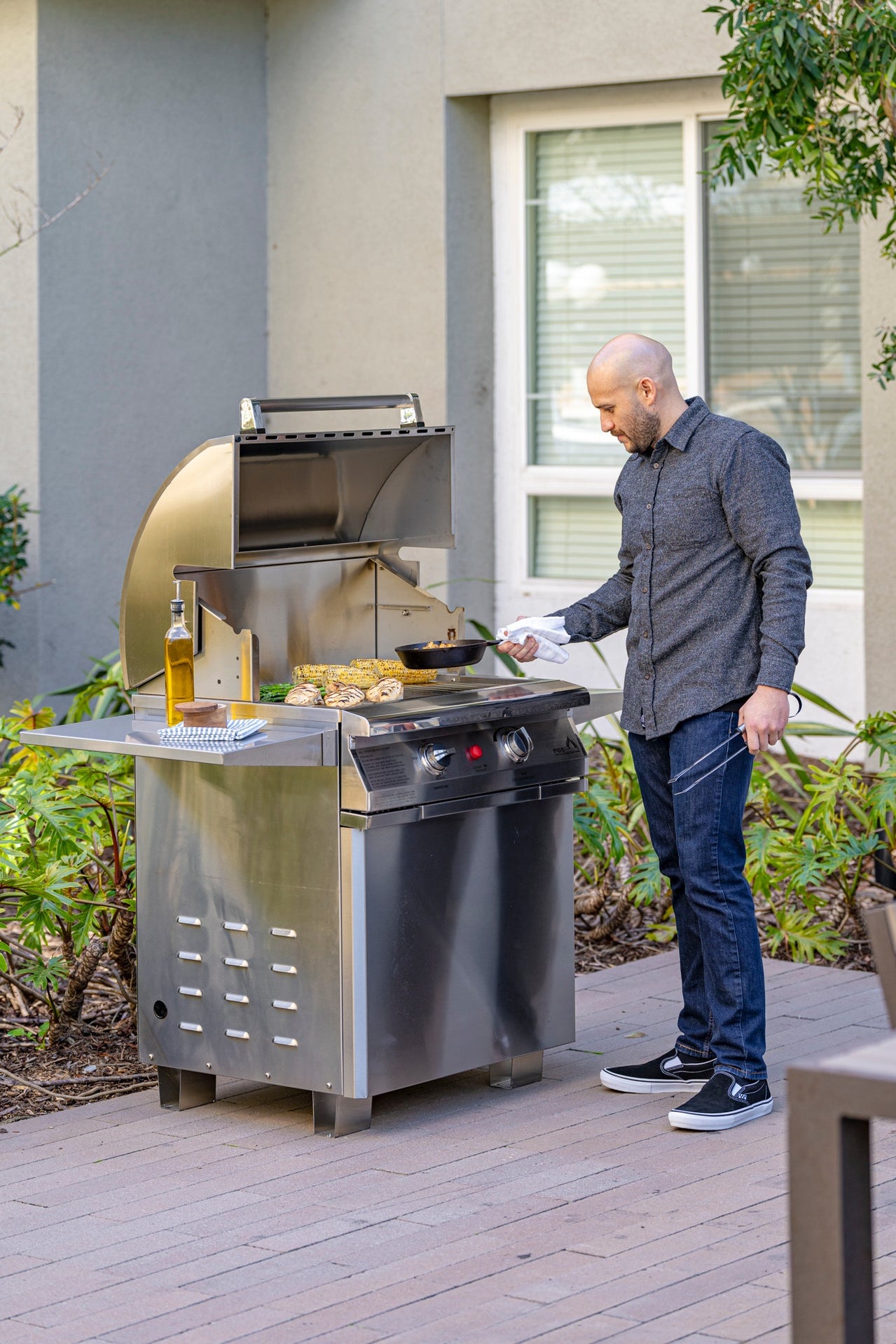 PGS T-Series E27T 30 Inch Outdoor Patio Electric Grill Head with Timer ...