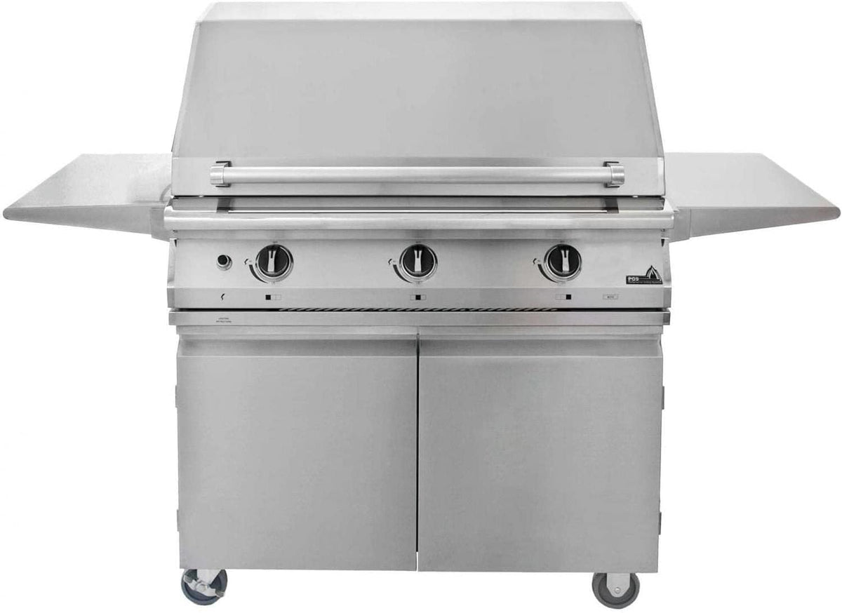 PGS Legacy Series S36LP Pacifica 39 Inch Liquid Propane Outdoor Patio ...