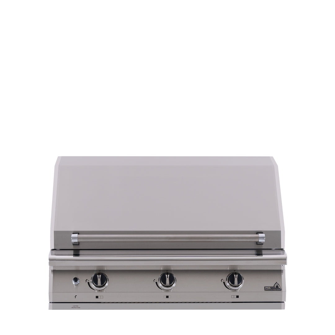 PGS Legacy Series S36NG Pacifica 39 Inch Natural Gas Outdoor Patio Gas ...